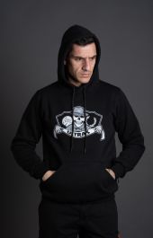Hoodie "ULTRAS SKULL FAN" Black
